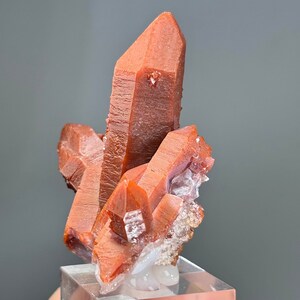 Red Quartz From Red Quartz From Tinjdad, Morocco / Raw Mineral Specimen ...