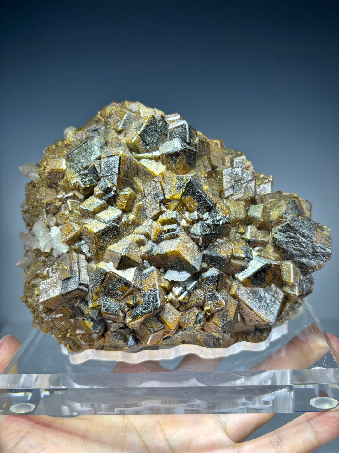 6" Andradite Garnet From Huanggangliang Mine, Inner Mongolia, China ...