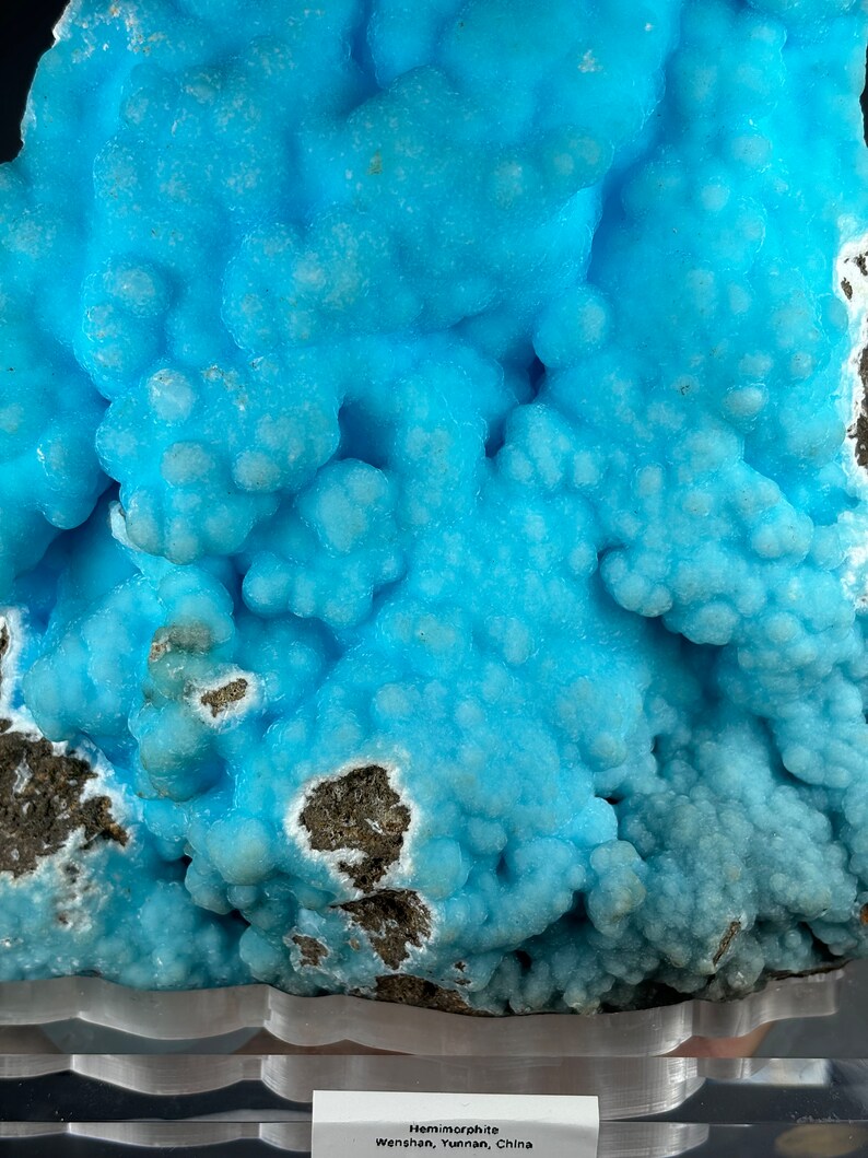 Hemimorphite Mineral Specimen From Wenshan, Yunnan, China / Miniature ...