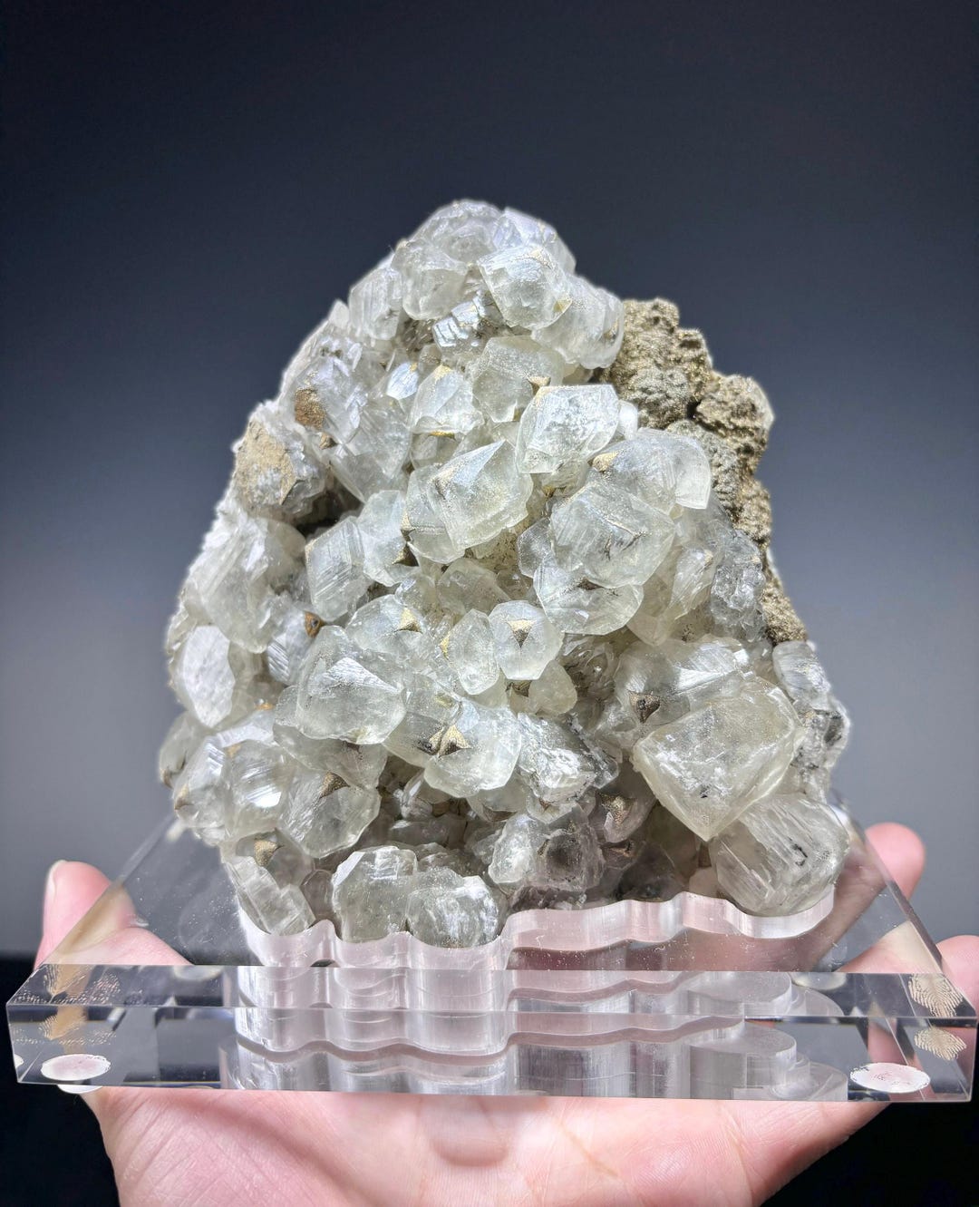 5" Benz Calcite With Pyrite From Daye Co., Huangshi, Hubei, China / Raw ...