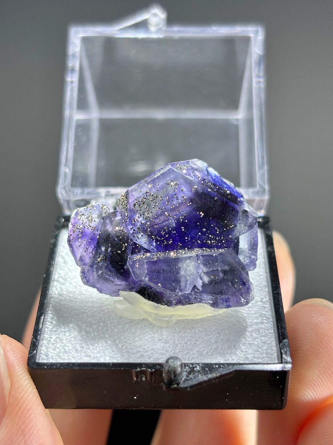 Fluorite Cubic Formation With Purple Phantom Windowing From Yindu ...