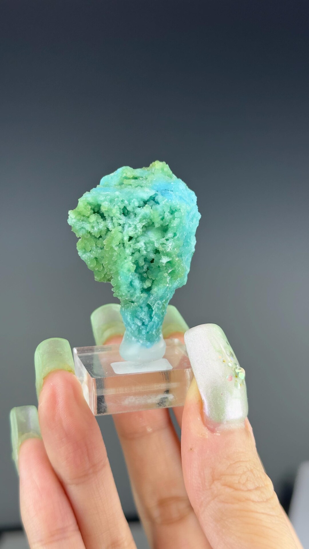 Gibbsite Allophane Thumbnail Specimen on Stand From Guizhou Province ...