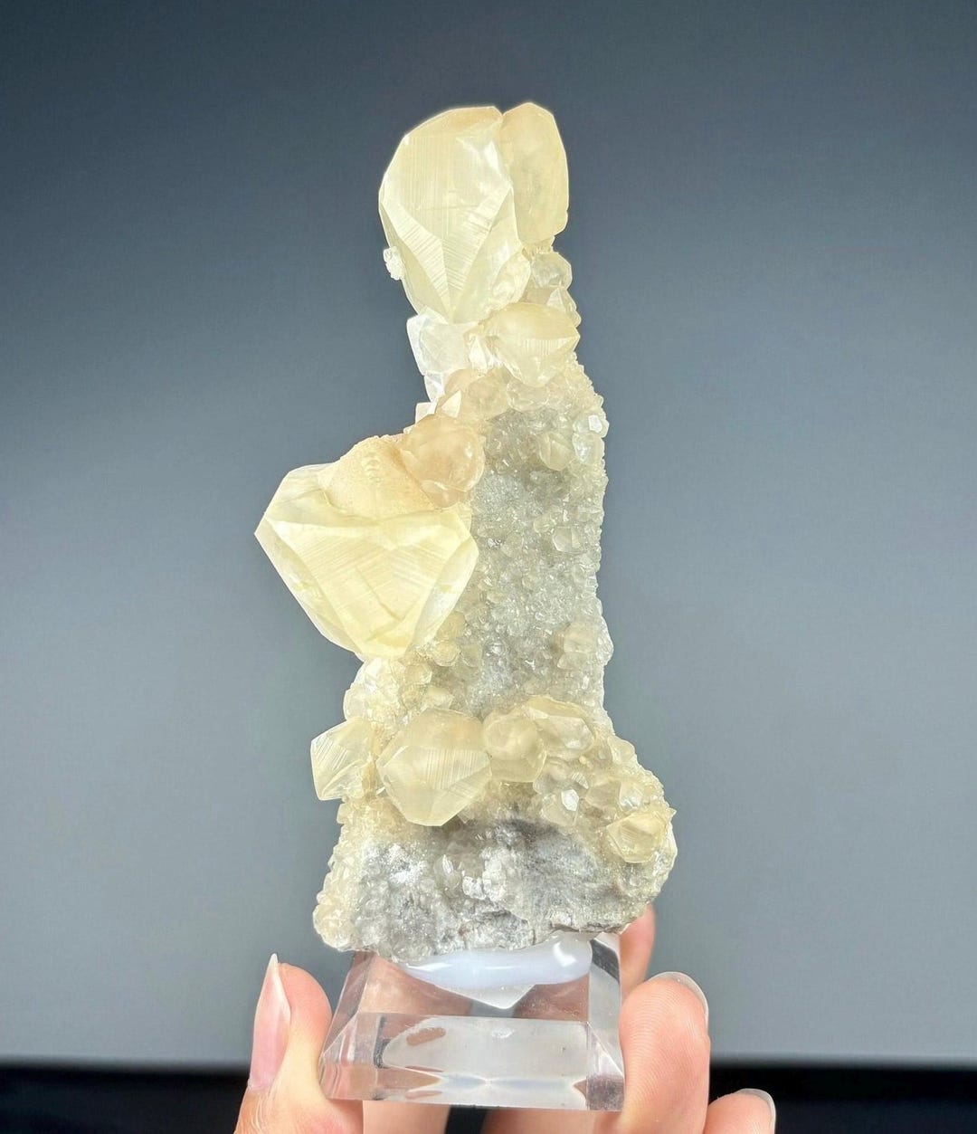 Peach Calcite UV From Hongshui River, Guangxi, China / Fluorescent Raw ...