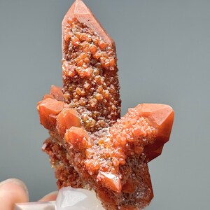 Red Quartz From Red Quartz From Tinjdad, Morocco / Raw Mineral Specimen ...
