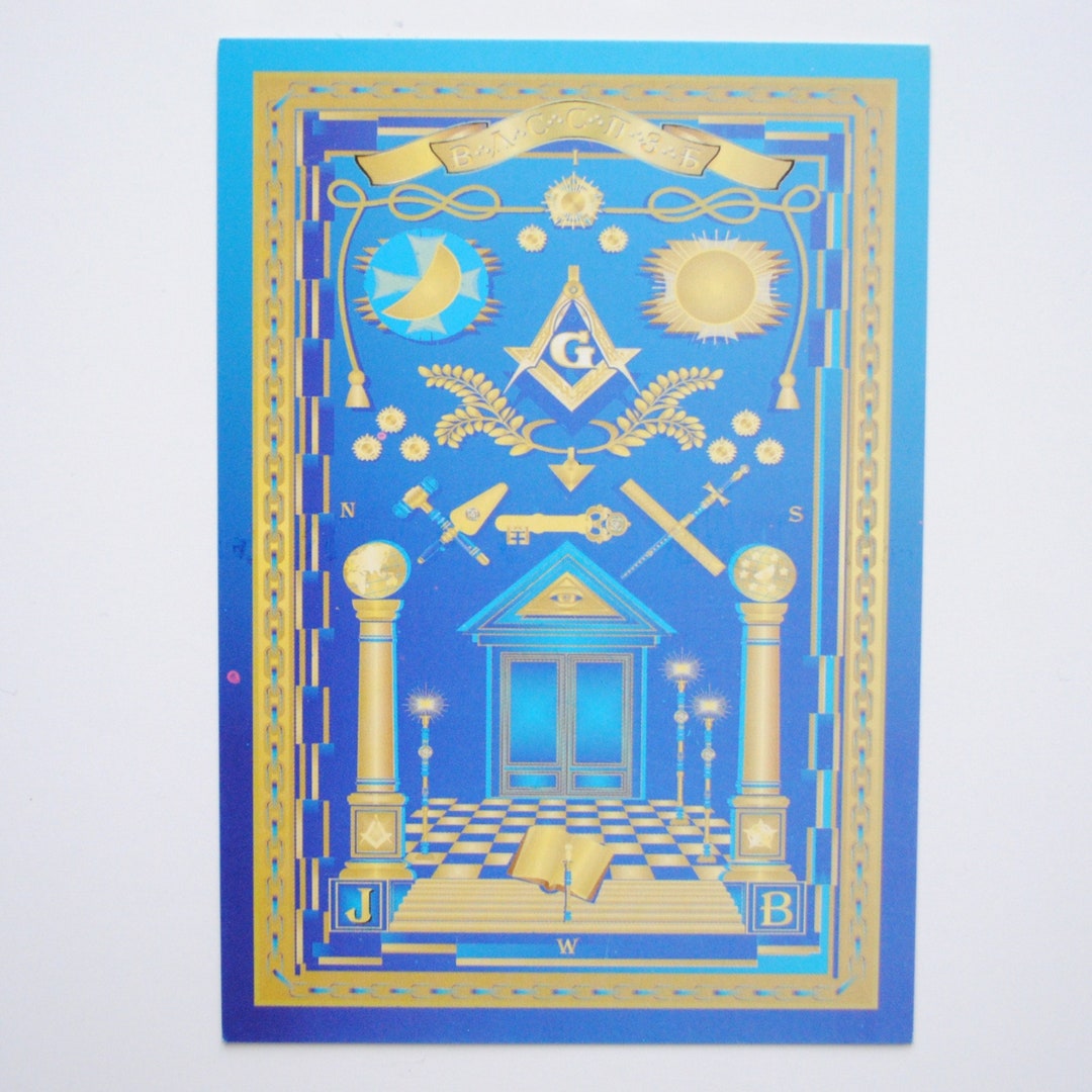 Freemasonry Symbols of Initiations Masonic Initiation Vintage Masonic ...