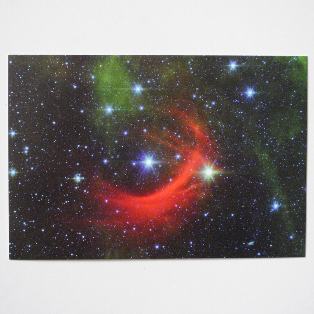 Kappa Star of the Constellation Cassiopé / Infrared Image NASA Spitzer ...