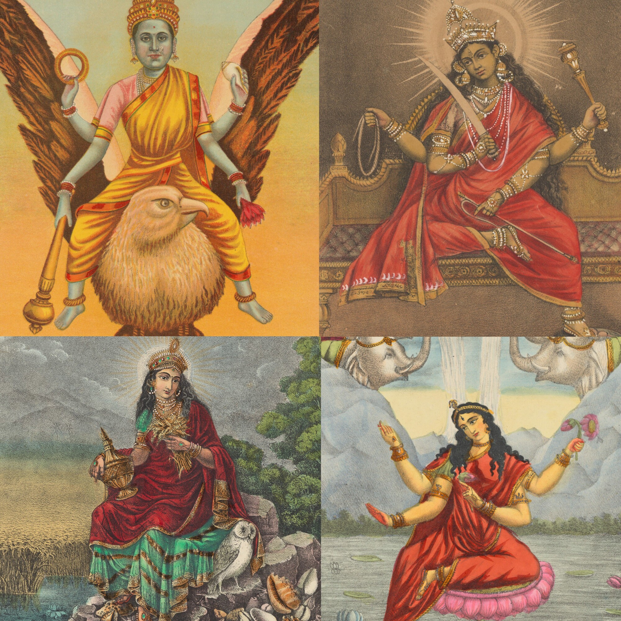 20 Hindu Deities Art Instant Download for Wall Decoration - Etsy UK