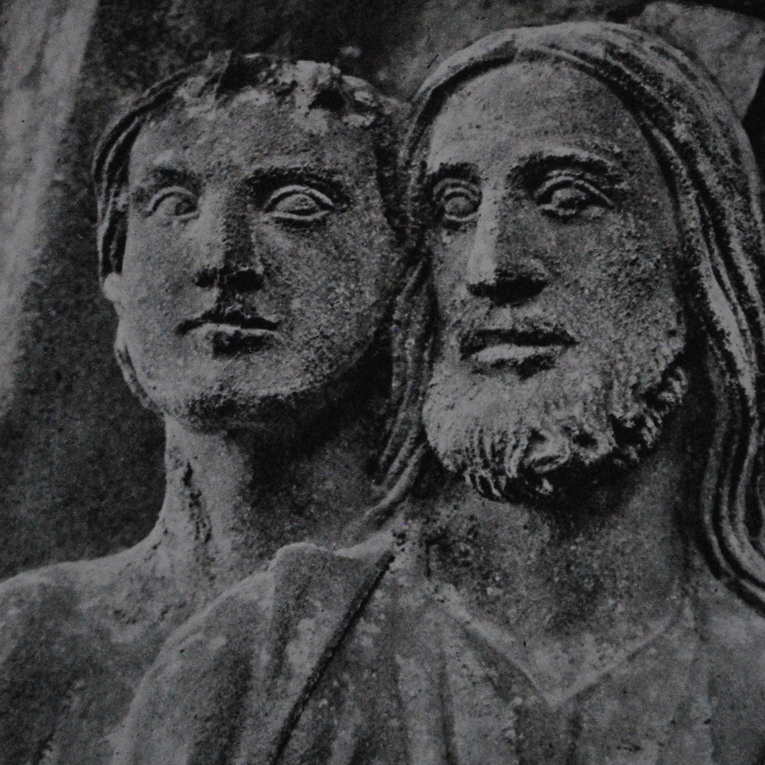 Medieval Christian Art From Chartres / God and Adam / Abraham / Christ ...