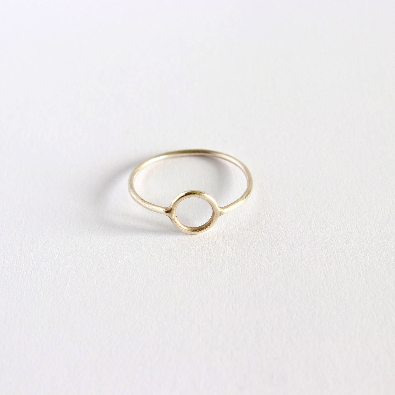 Circle Ring - Etsy