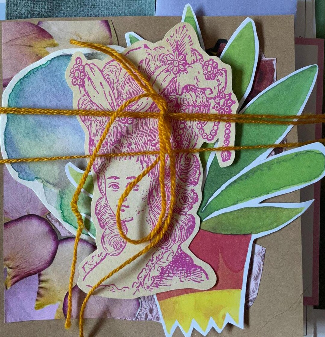 The Secret Garden Collage Kit - Etsy
