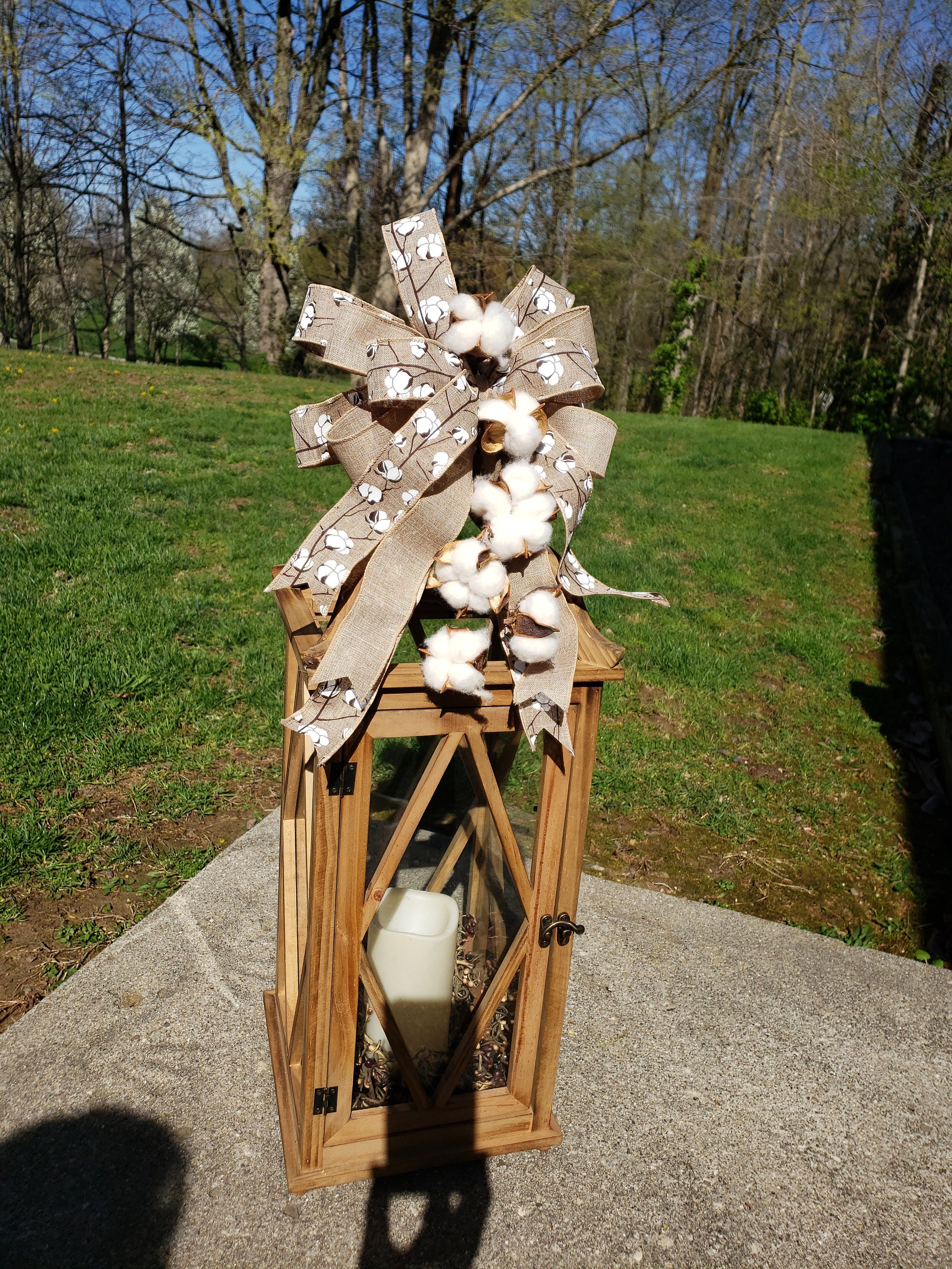 Lantern Swag Lantern Swag Spring Lantern Swag Summer Cotton | Etsy