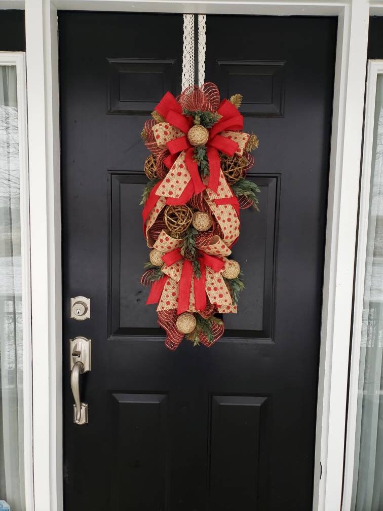 Swag Spring Swag Front Door Swag For Front Door Summer | Etsy