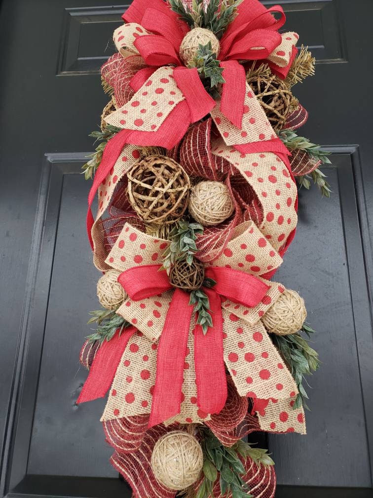 Swag Spring Swag Front Door Swag For Front Door Summer | Etsy