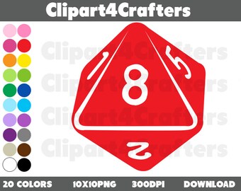 Dice clip art | Etsy