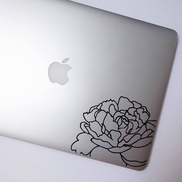 Peony Sticker - Etsy