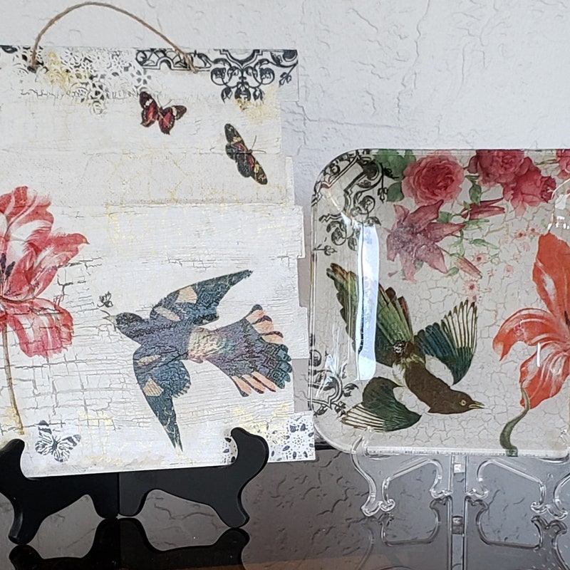 Decoupage Butterfly - Etsy