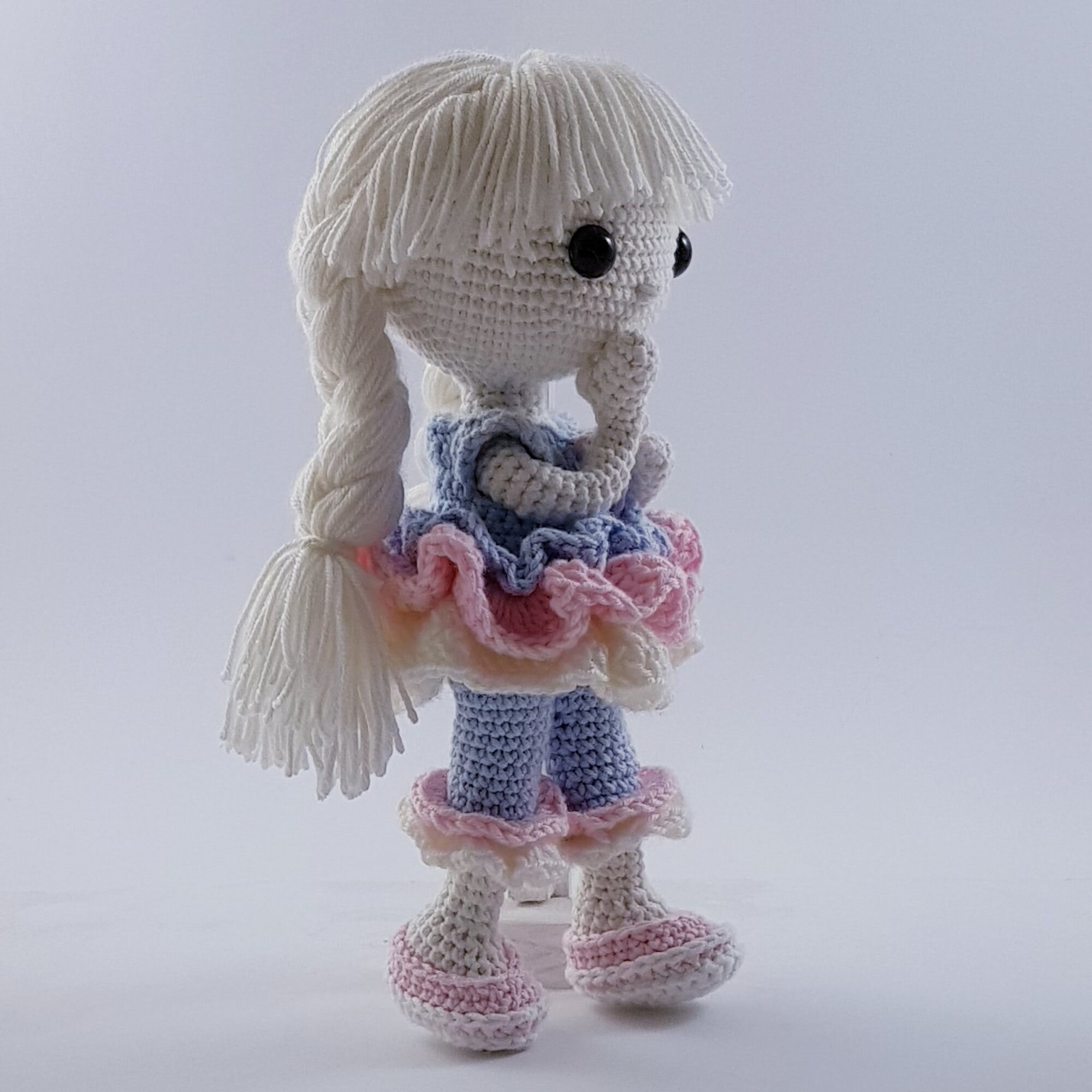 Doll Crochet pattern Fany amigurumi pdf | Etsy