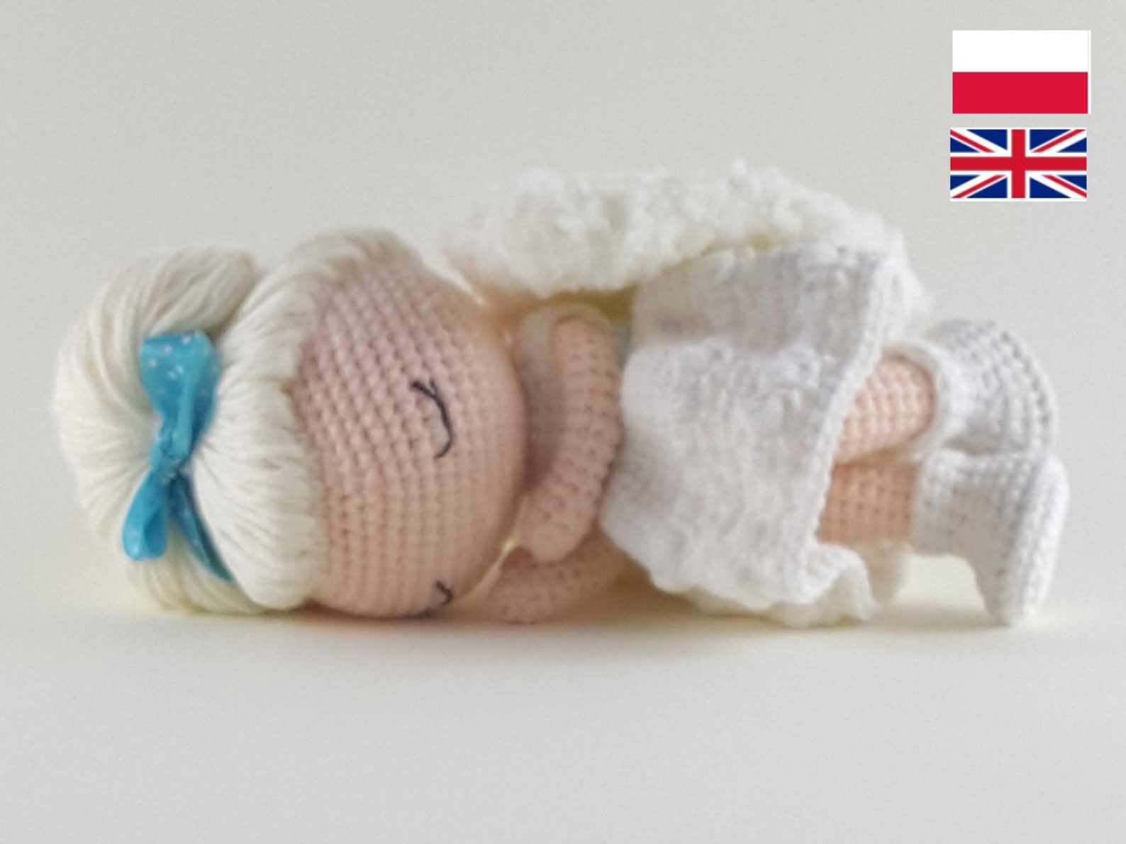 Little Angel Crochet Doll Pattern Amigurumi Pdf - Etsy