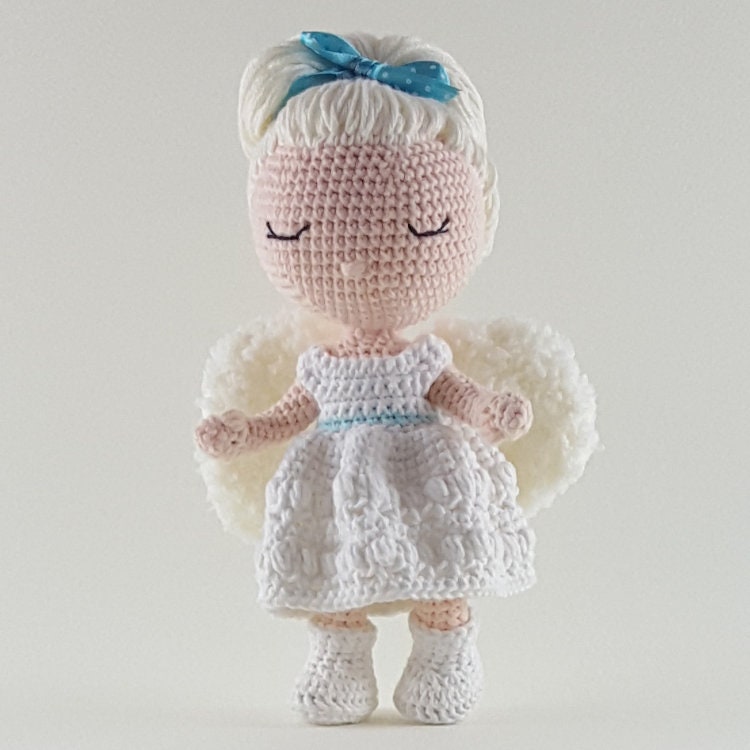 Little Angel Crochet Doll Pattern Amigurumi Pdf - Etsy