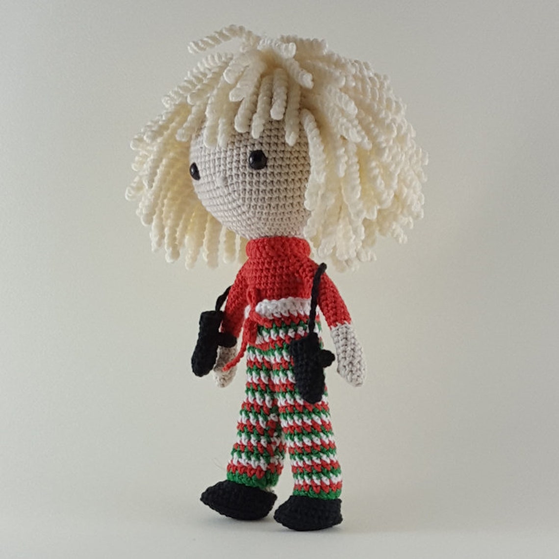 Cuddly Doll Crochet Pattern Charlotte With Microscopic Gloves - Etsy