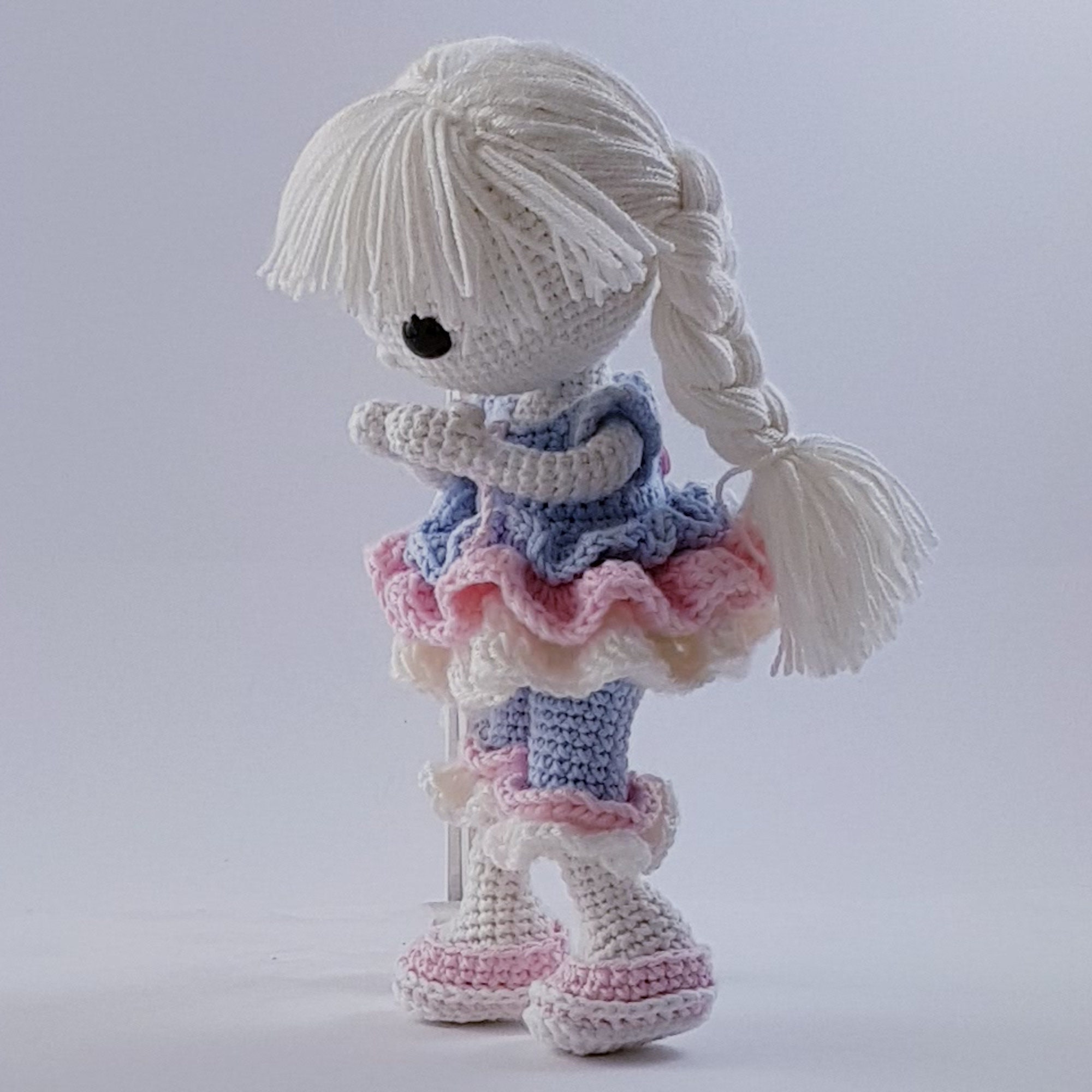 Doll Crochet Pattern Fany Amigurumi Pdf - Etsy