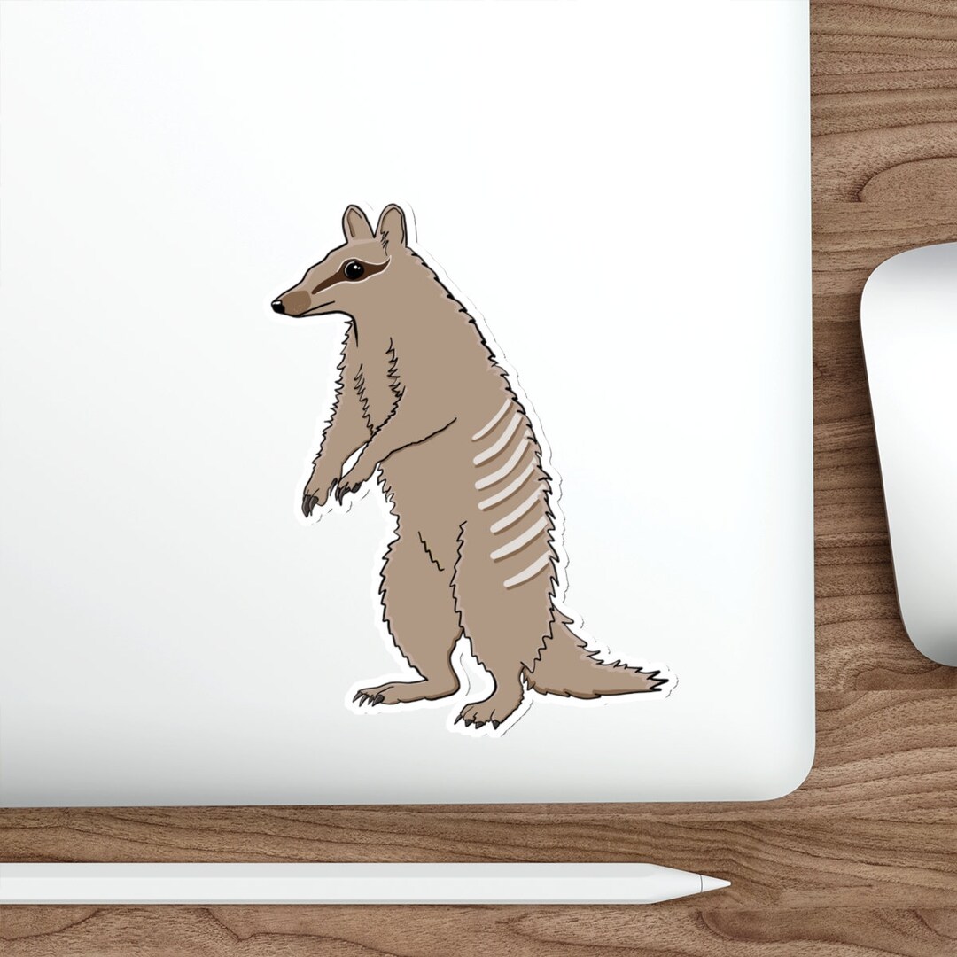 Numbat Die-cut Stickers - Banded Anteater - Etsy