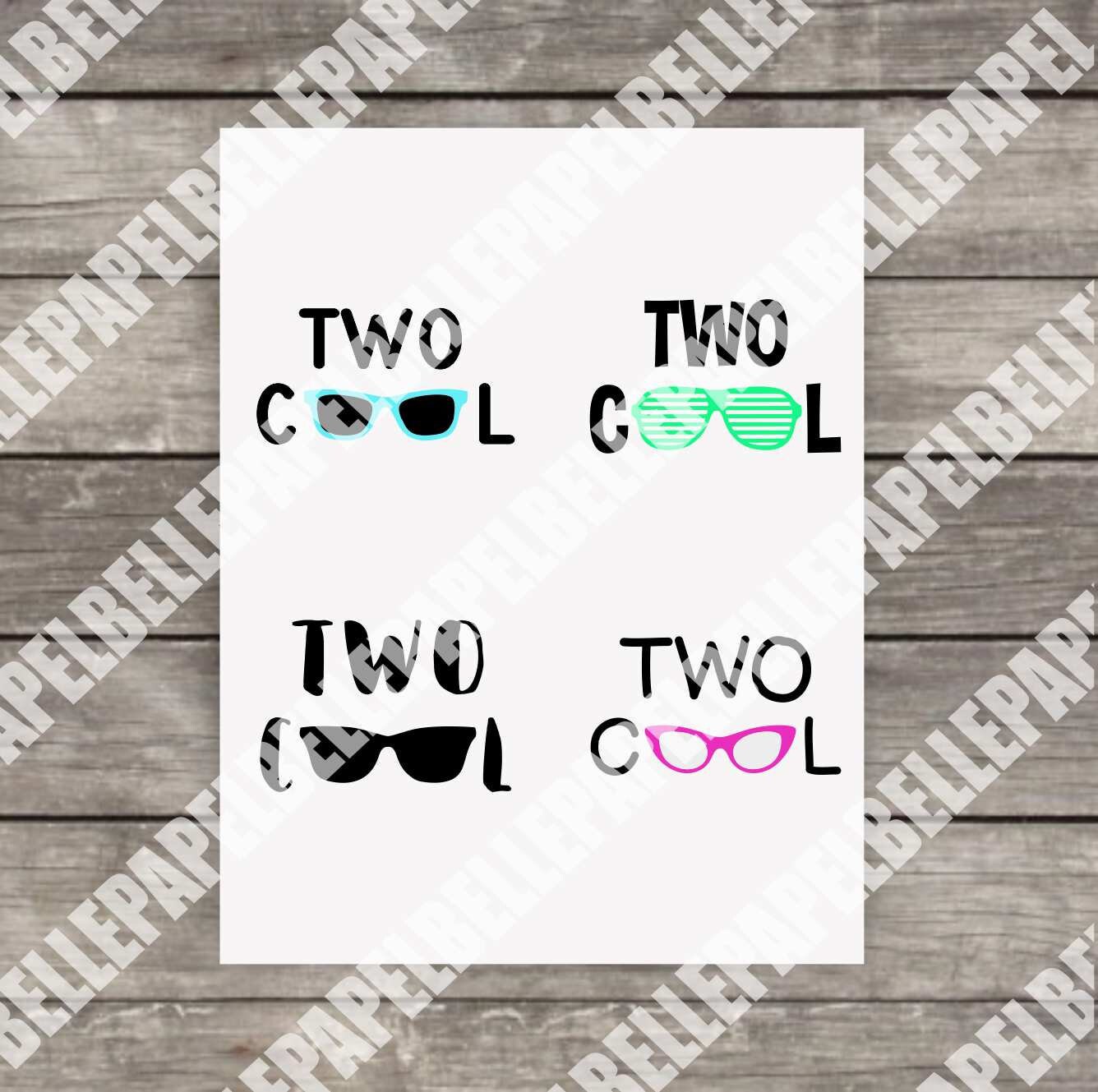 Two Cool SVG Bundle (svg, Eps, Dxf, Png) Cut Files - Etsy