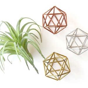 Gold Tone Sphere, Gold Plated Centerpieces, Office Desk Decor, Gold ...