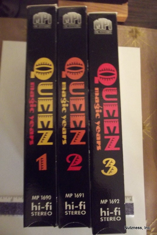 Queen - Magic Years 3-volume VHS Tapes - Etsy