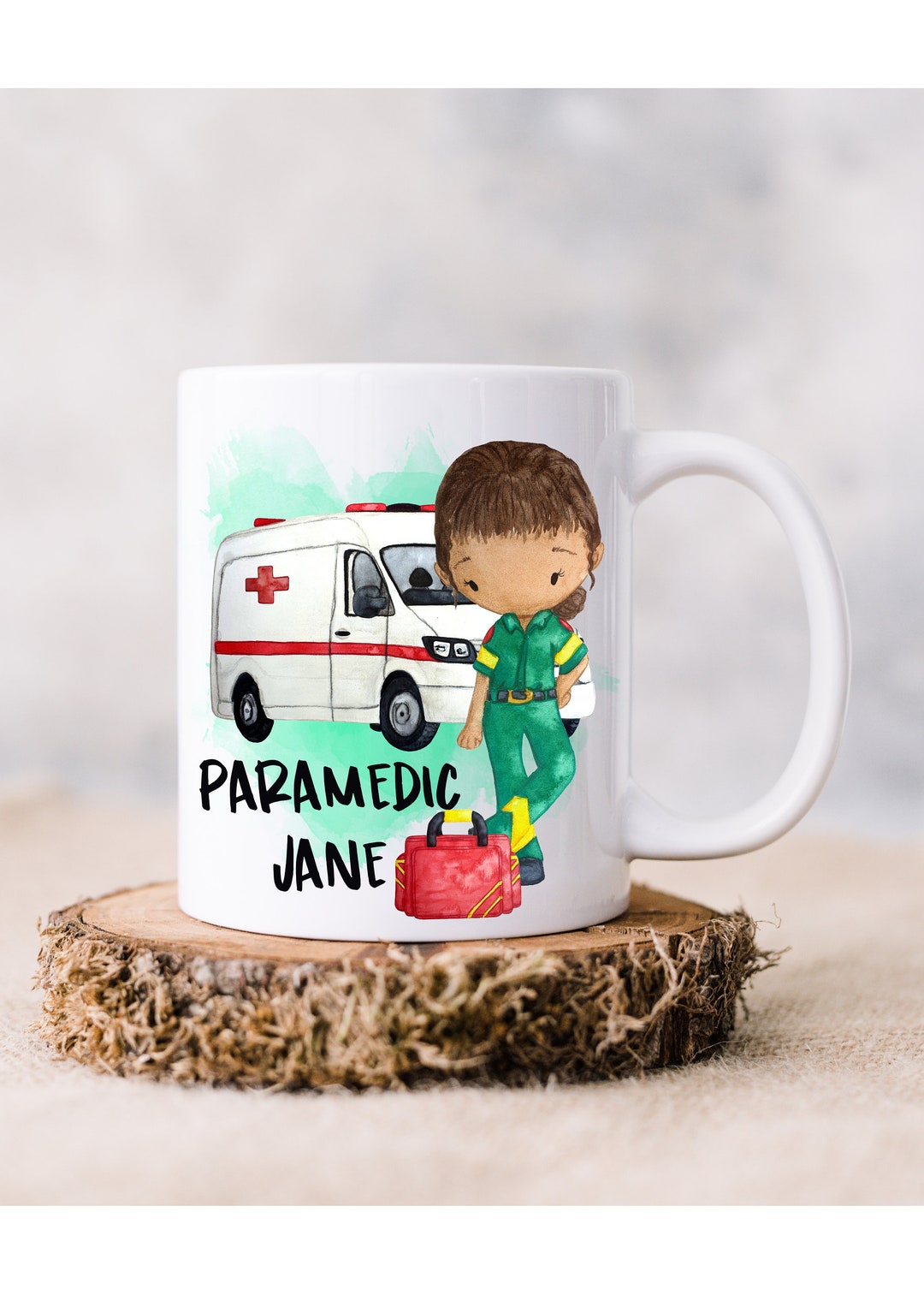 Paramedic Gift Set, Paramedic Mug, First Response Gift, Personalised ...