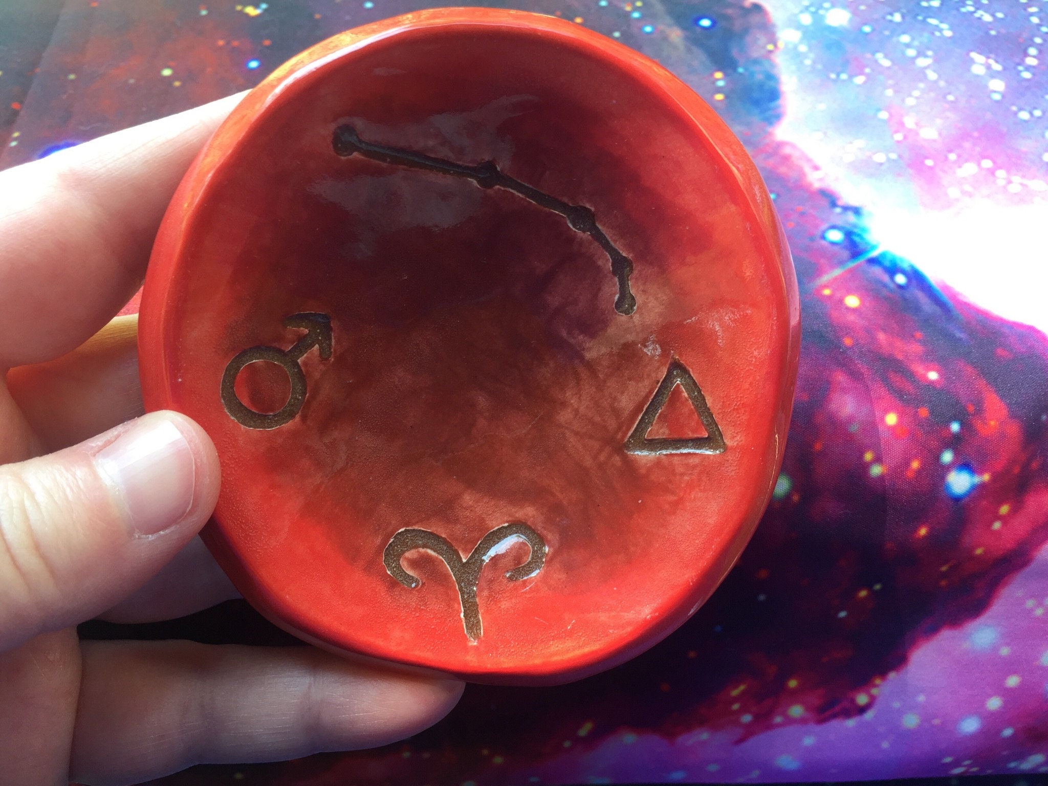 Zodiac Symbols Pixie Dish - Etsy