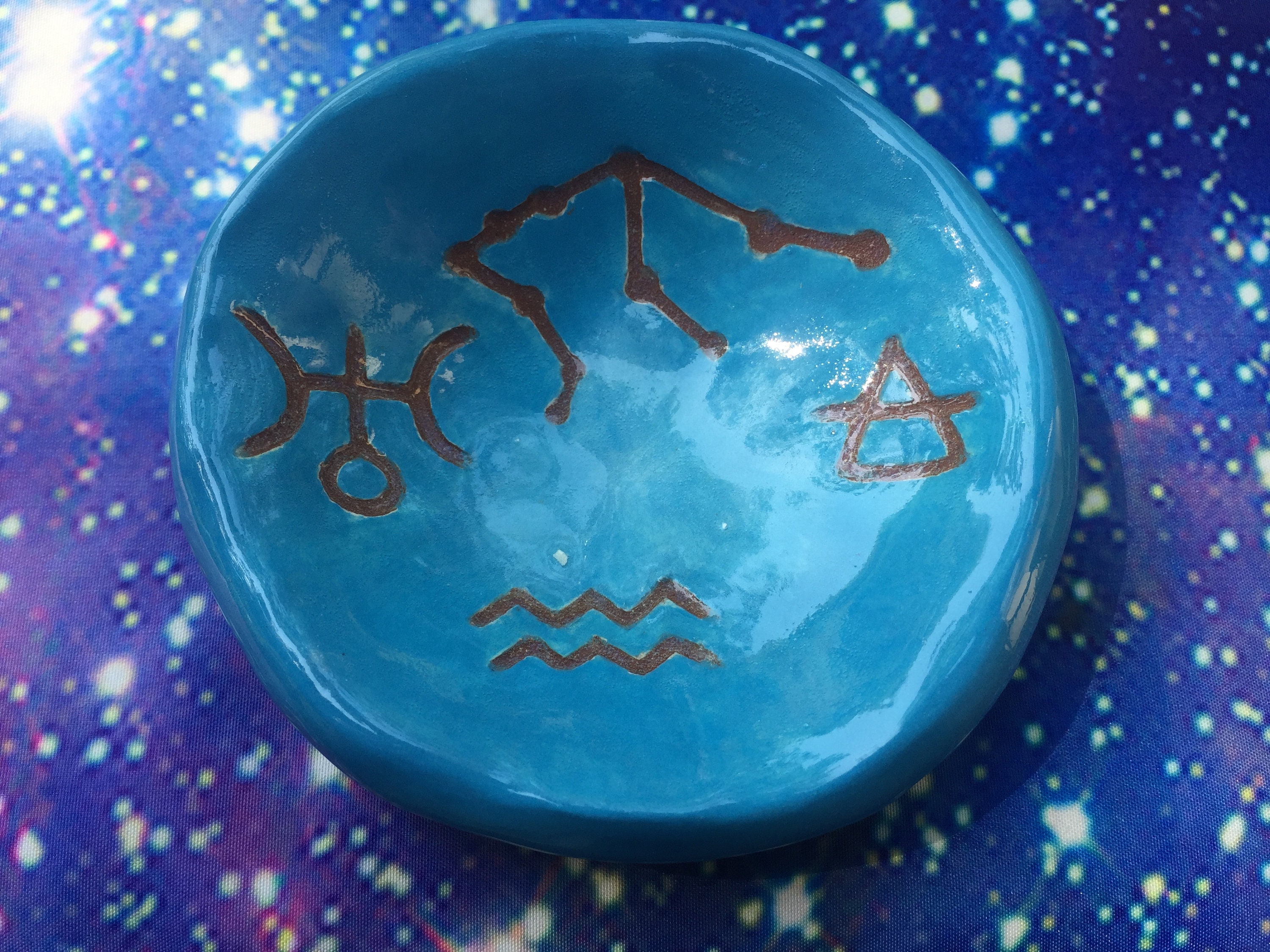 Zodiac Symbols Pixie Dish | Etsy
