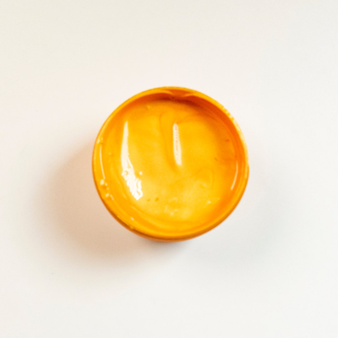 Orange Pearlescent Color Goop Acrylic High Viscosity Paint for ...