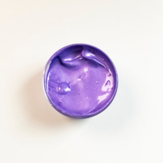 Violet Pearlescent Color Goop Acrylic High Viscosity Paint for - Etsy