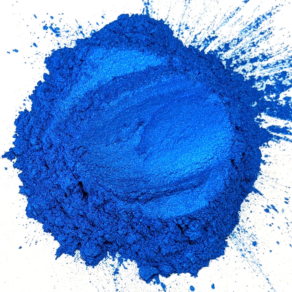 Iridescent Blue Mica Powder for Epoxy Crafts Nails Cosmetics - Etsy