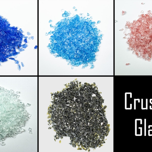 Crushed Glass for Crafts - Etsy
