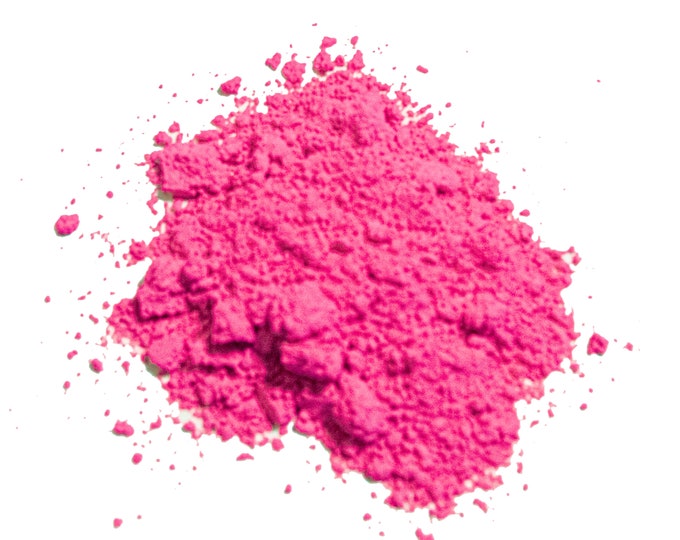 1 Oz Fluorescent Soft Pink Mica Pigment Great for Cosmetic Soaps Bath ...