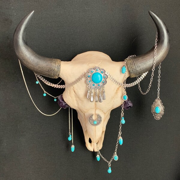 Faux Cow Skull - Etsy