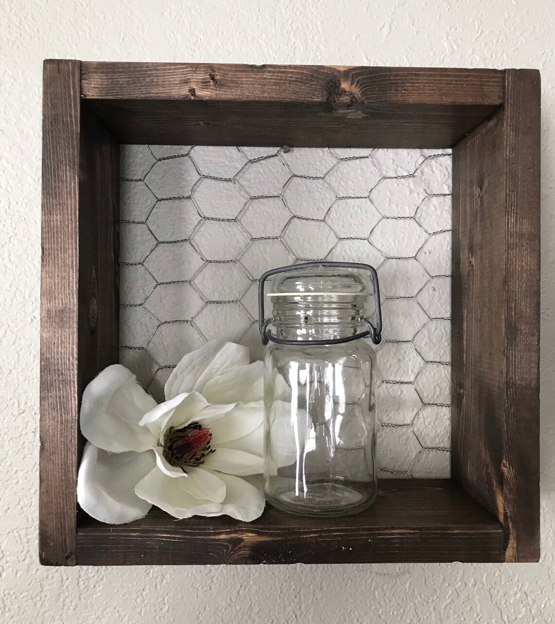 Rustic Farmhouse Shadowboxes - Etsy