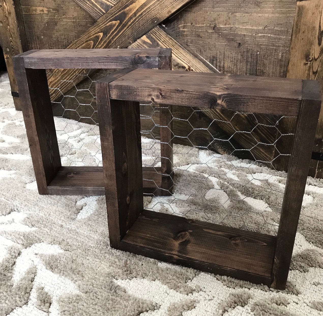 Rustic Farmhouse Shadowboxes - Etsy