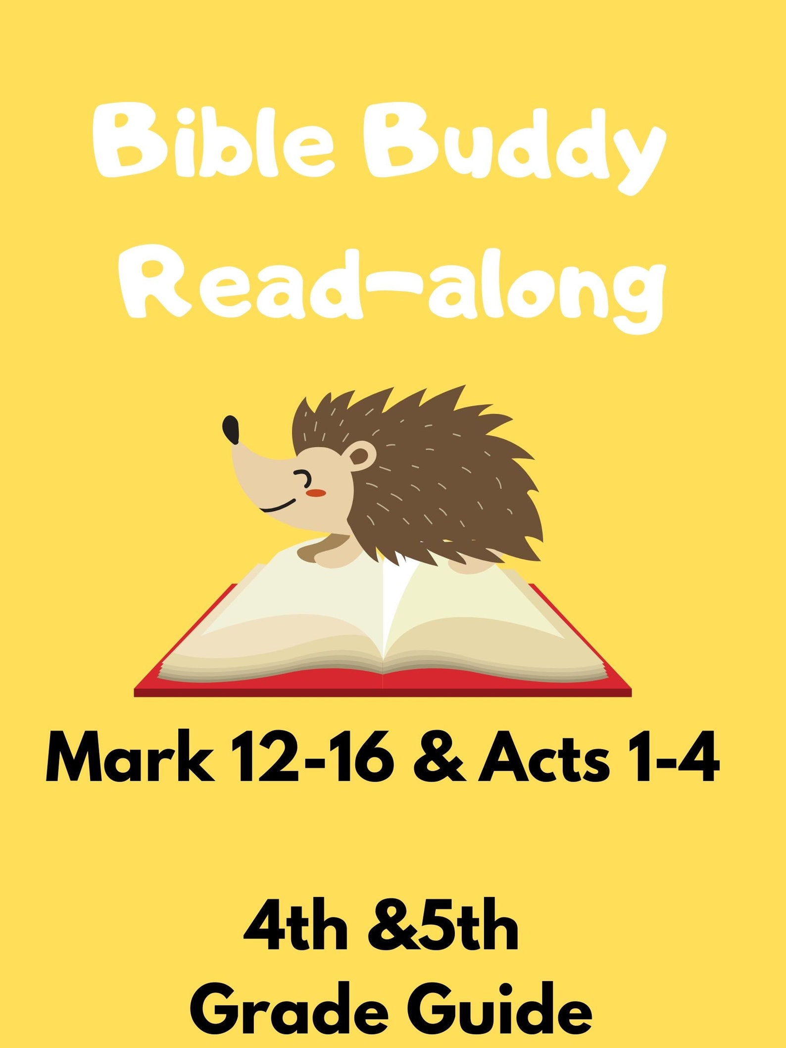 2nd Bible Buddy Read-along FULL SET - Etsy