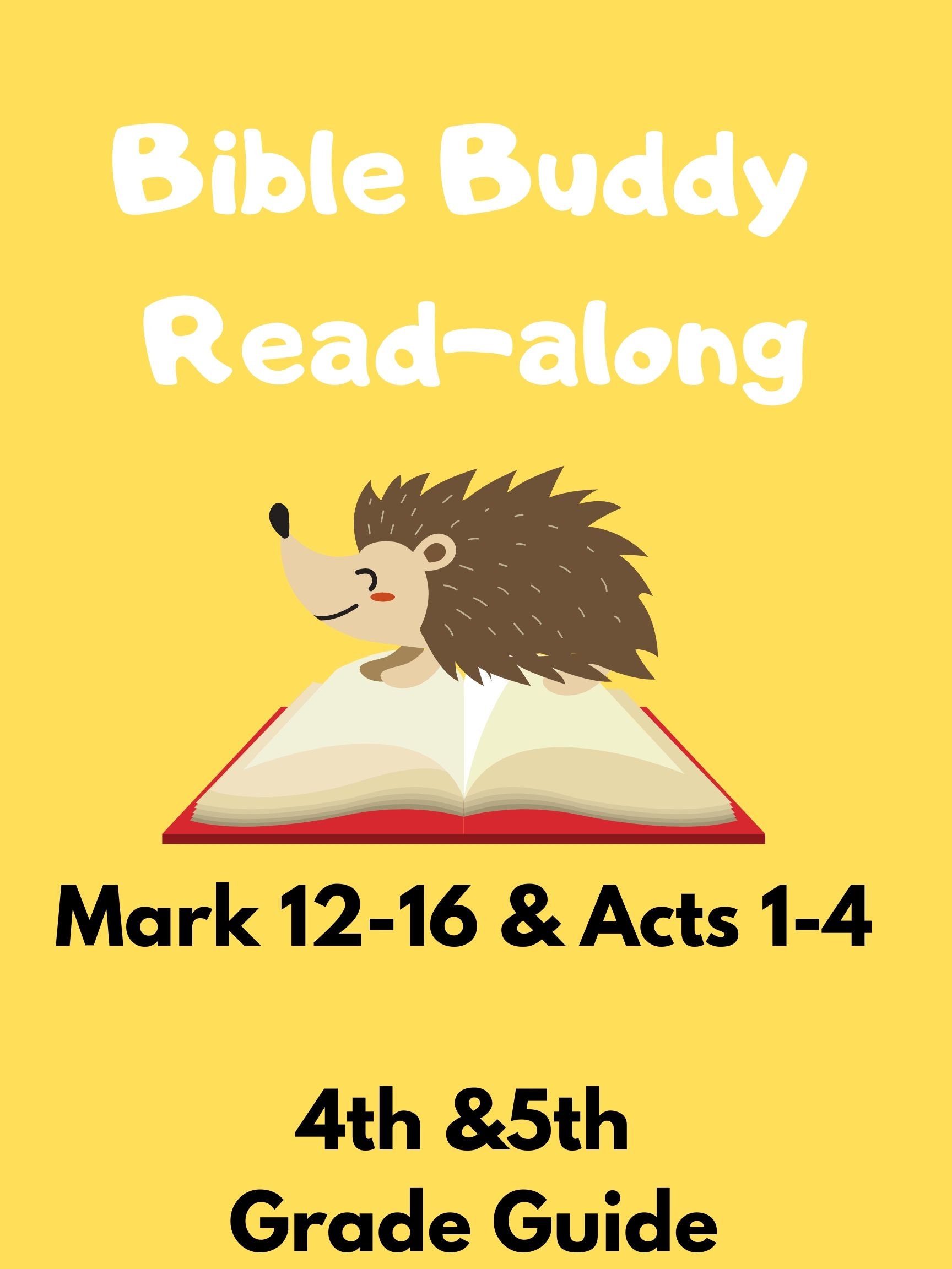 2nd Bible Buddy Read-along FULL SET - Etsy