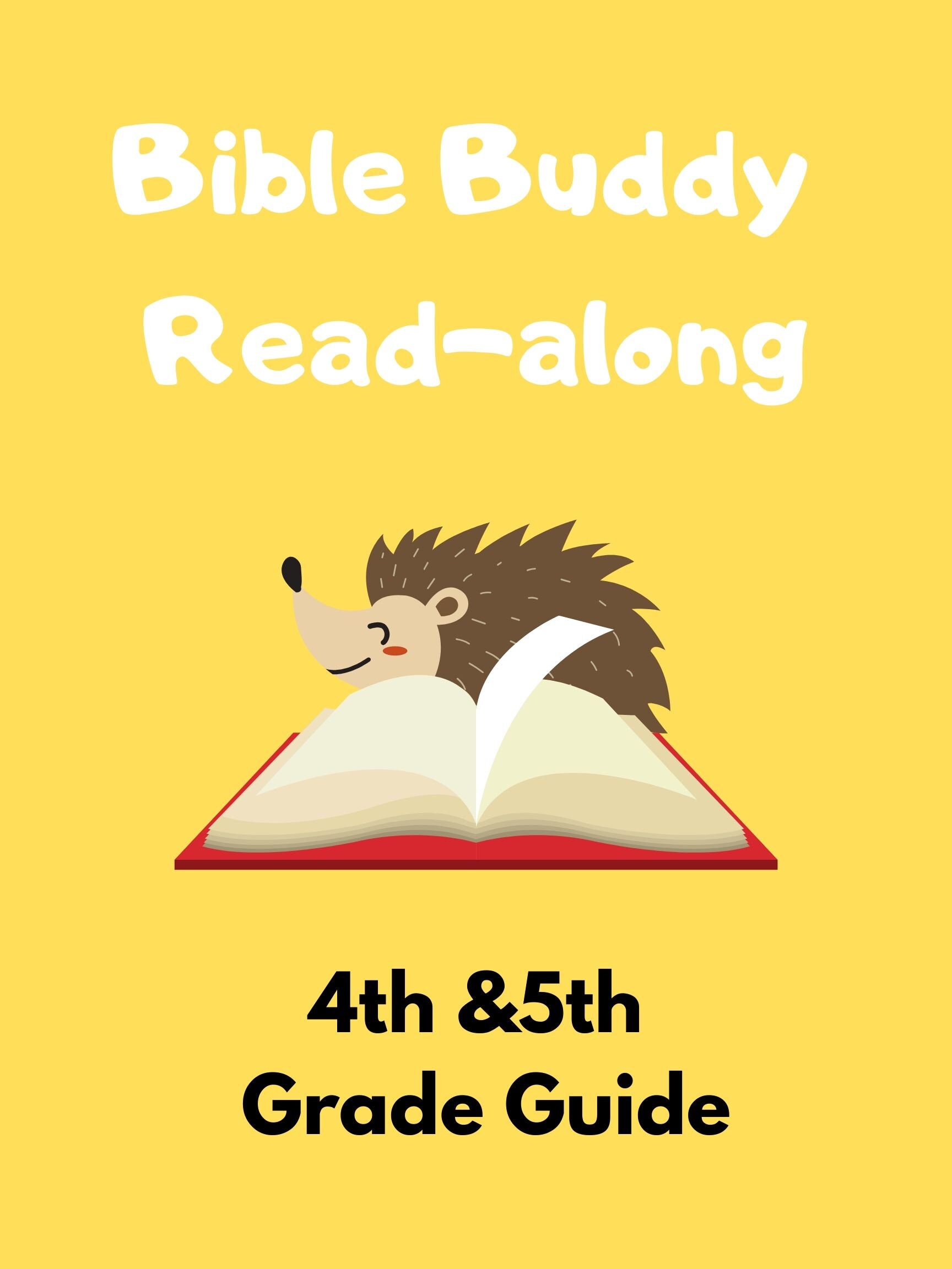 1st Bible Buddy Read-along FULL SET - Etsy