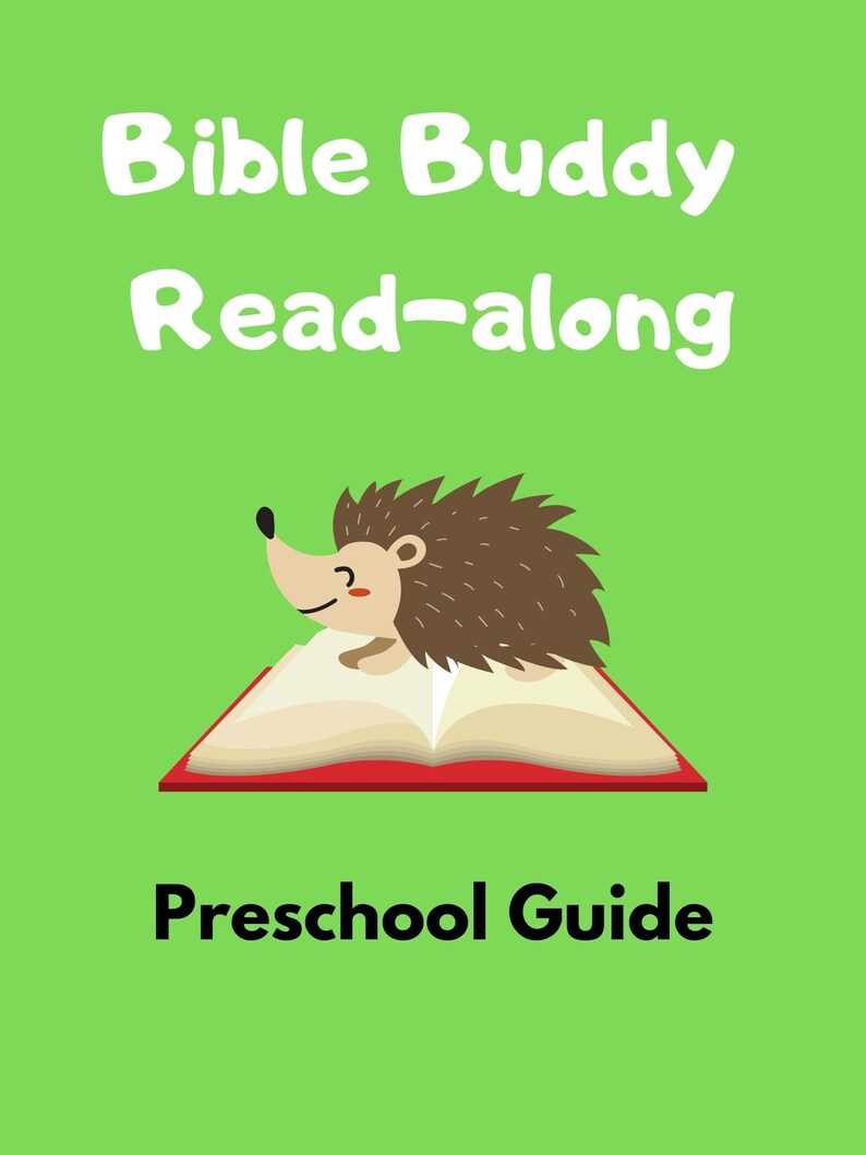 1st Bible Buddy Read-along FULL SET - Etsy