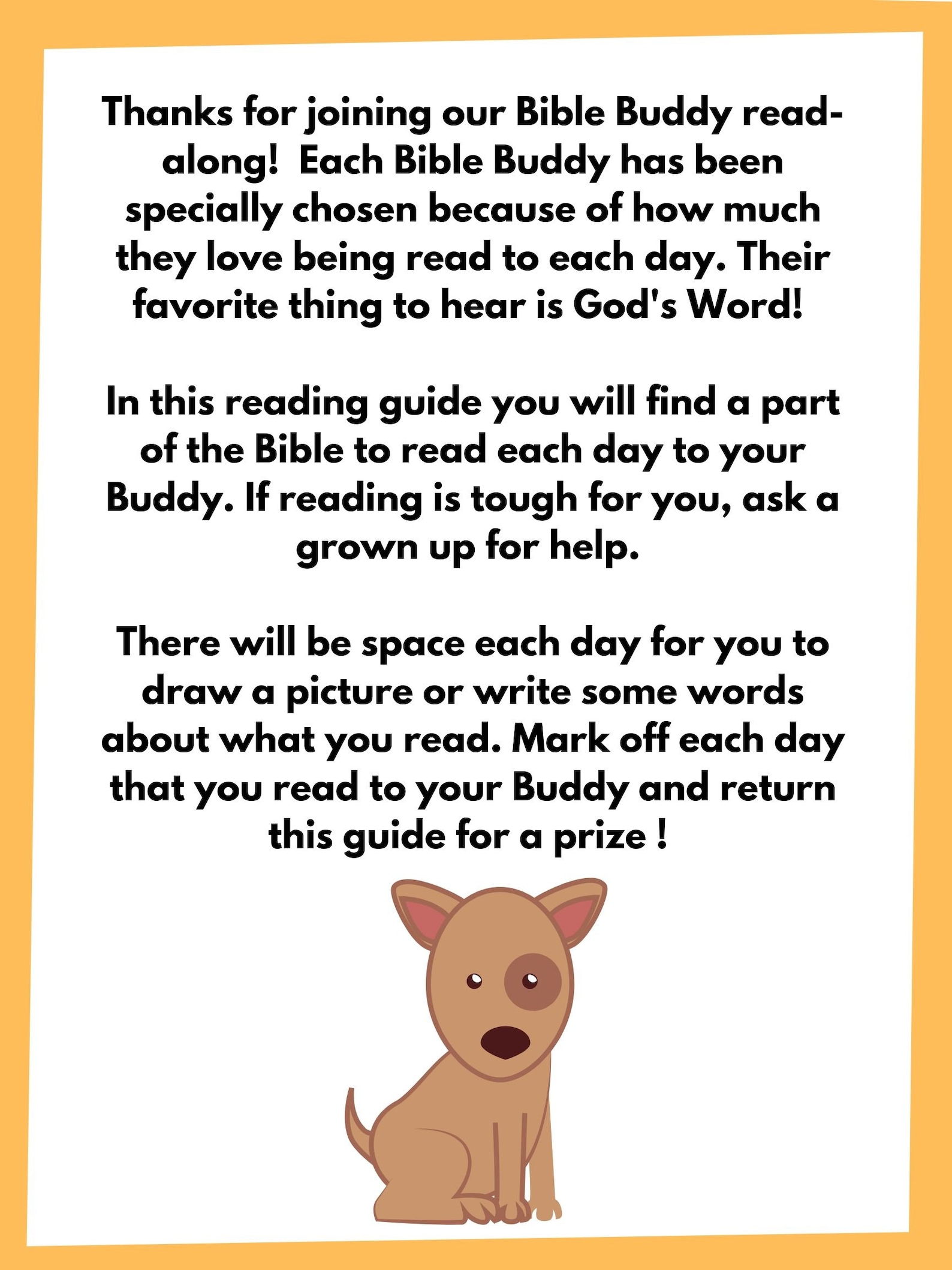 3rd Bible Buddy Read-along FULL SET Doggy - Etsy