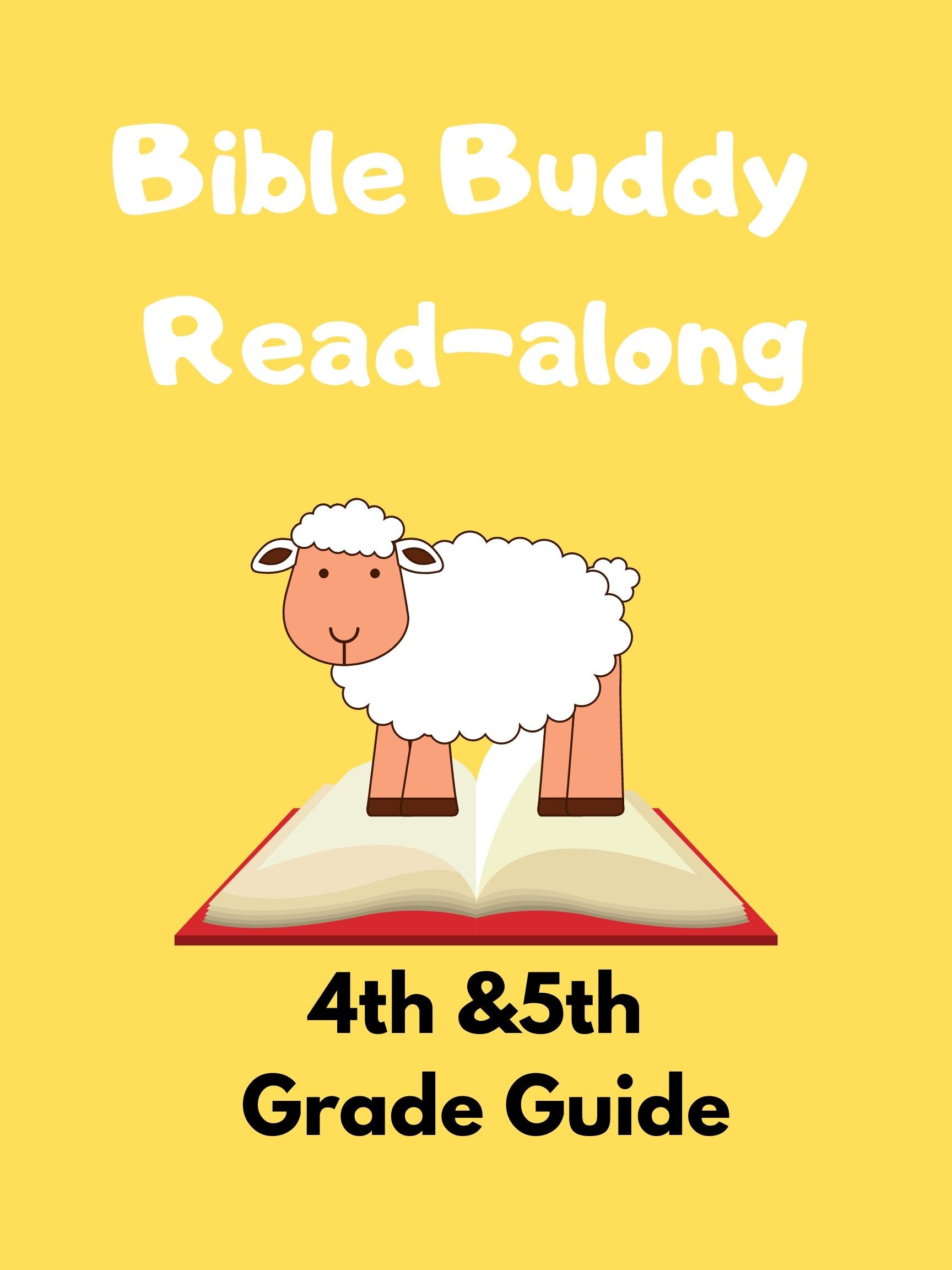 1st Bible Buddy Read-along FULL SET Lambs - Etsy