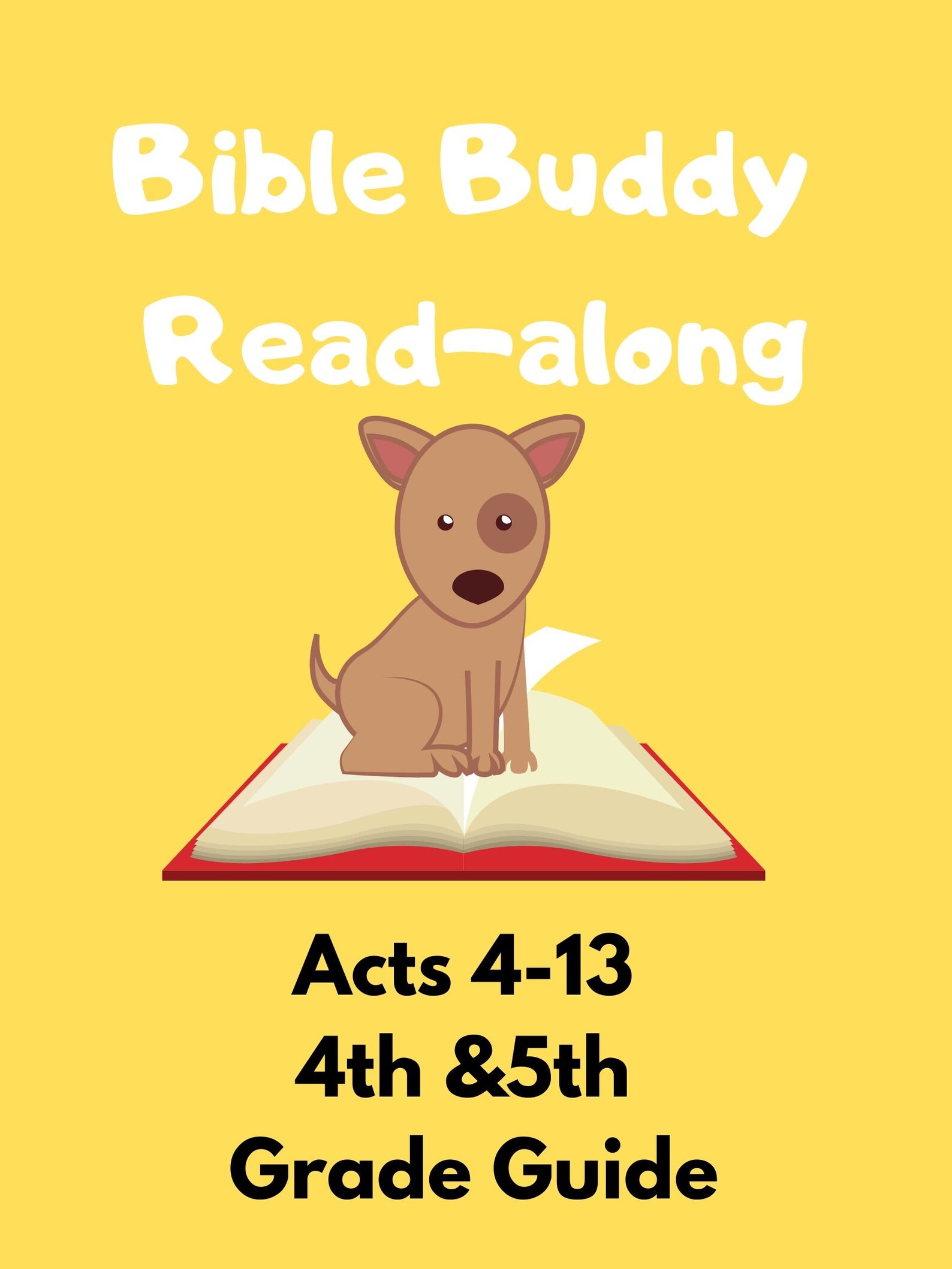 3rd Bible Buddy Read-along FULL SET Doggy - Etsy