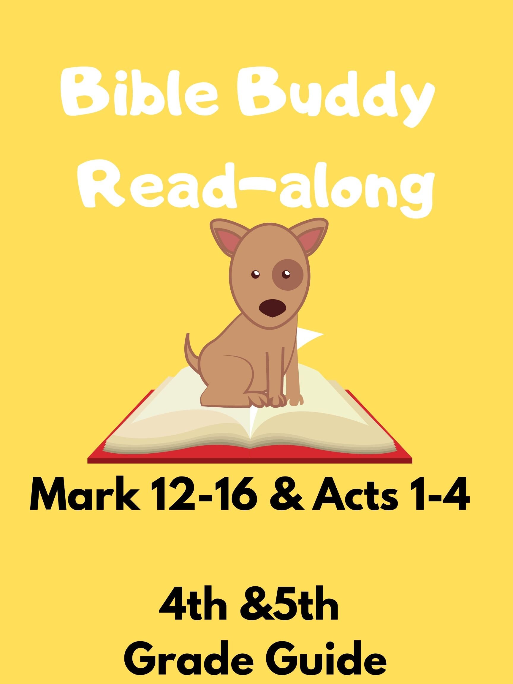 2nd Bible Buddy Read-along FULL SET Doggy - Etsy