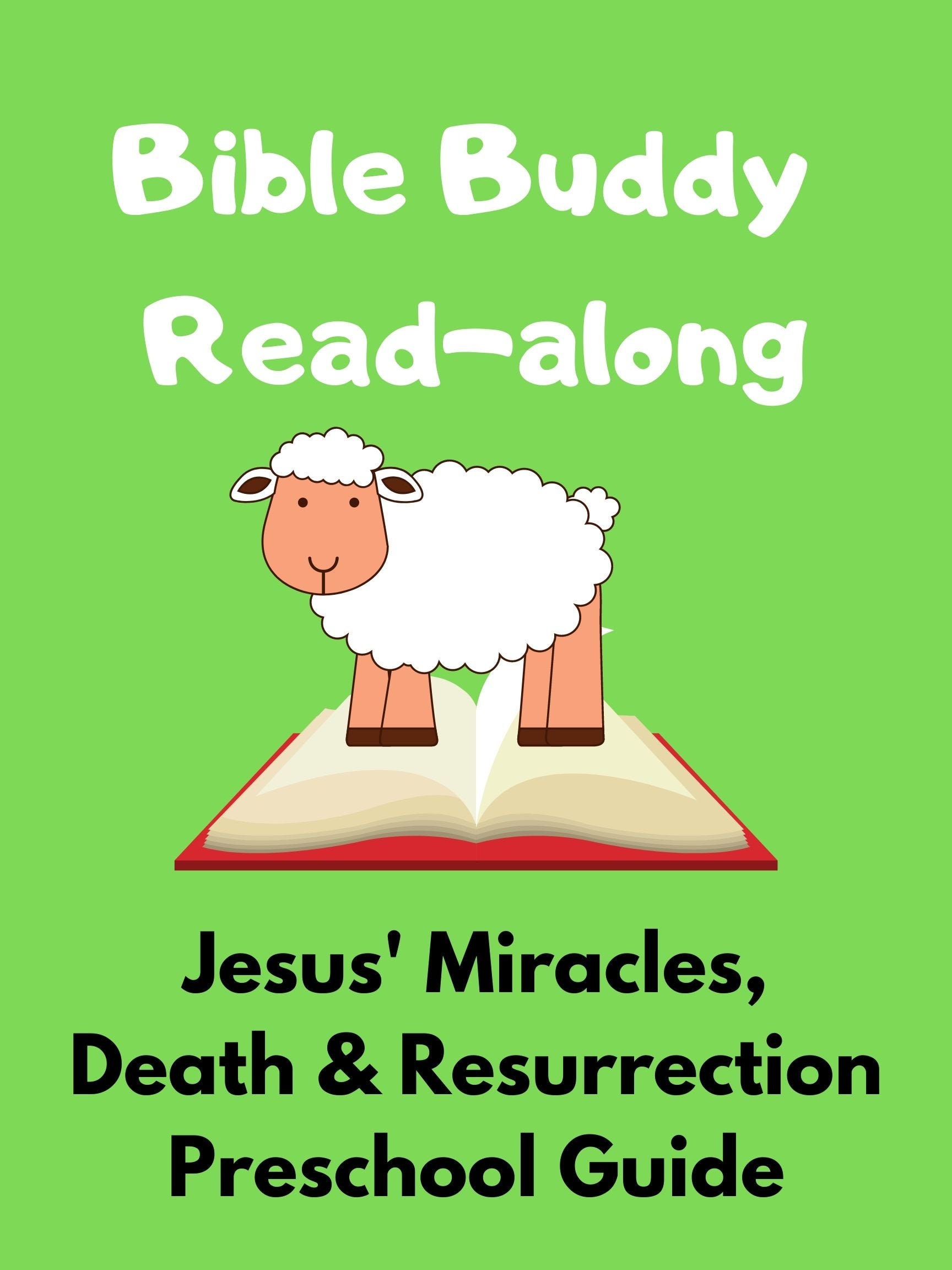 2nd Bible Buddy Read-along FULL SET Lambs - Etsy