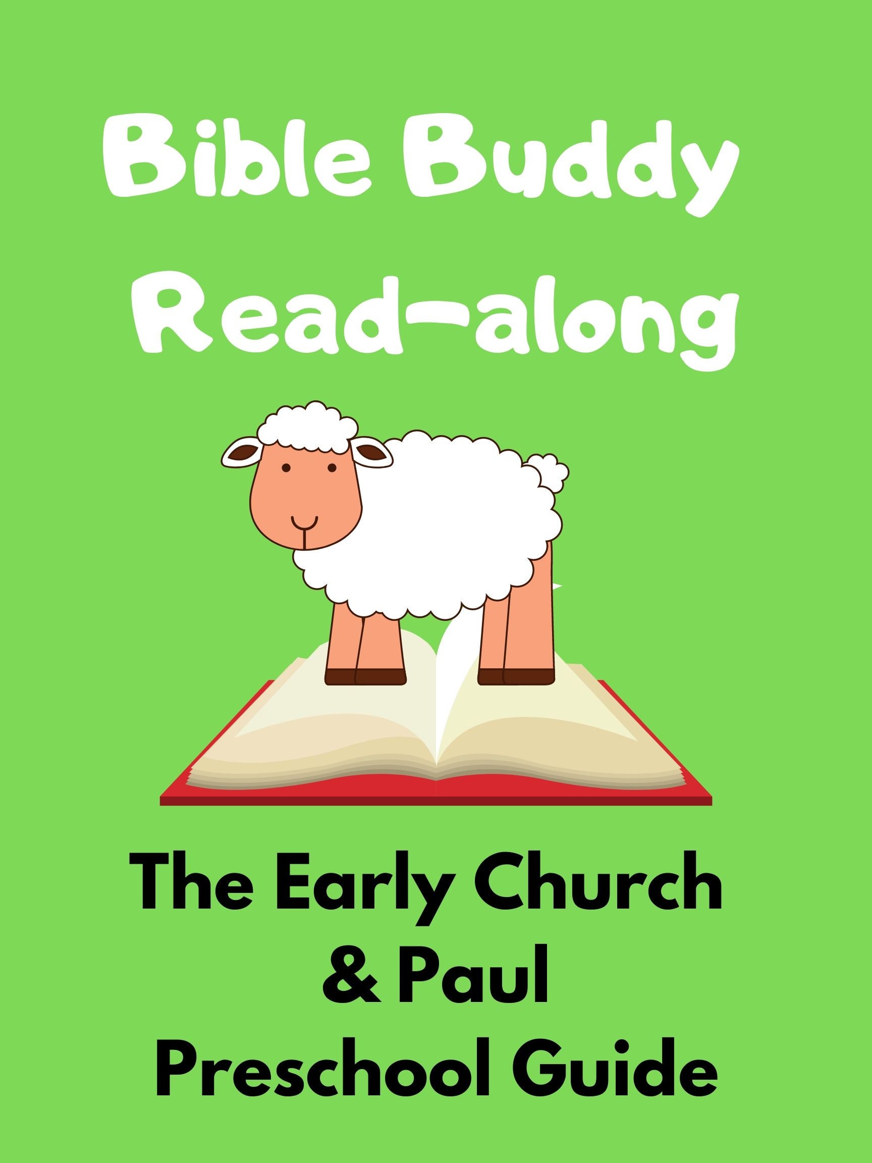 3rd Bible Buddy Read-along FULL SET Lamb - Etsy